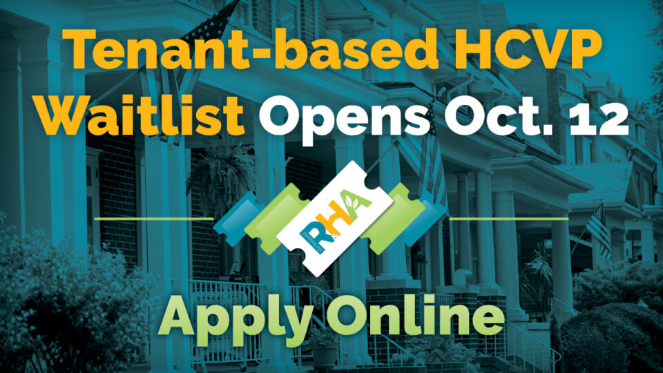 RRHA's Tenant-based HCVP Waiting List Opens 10/12/2020-10/