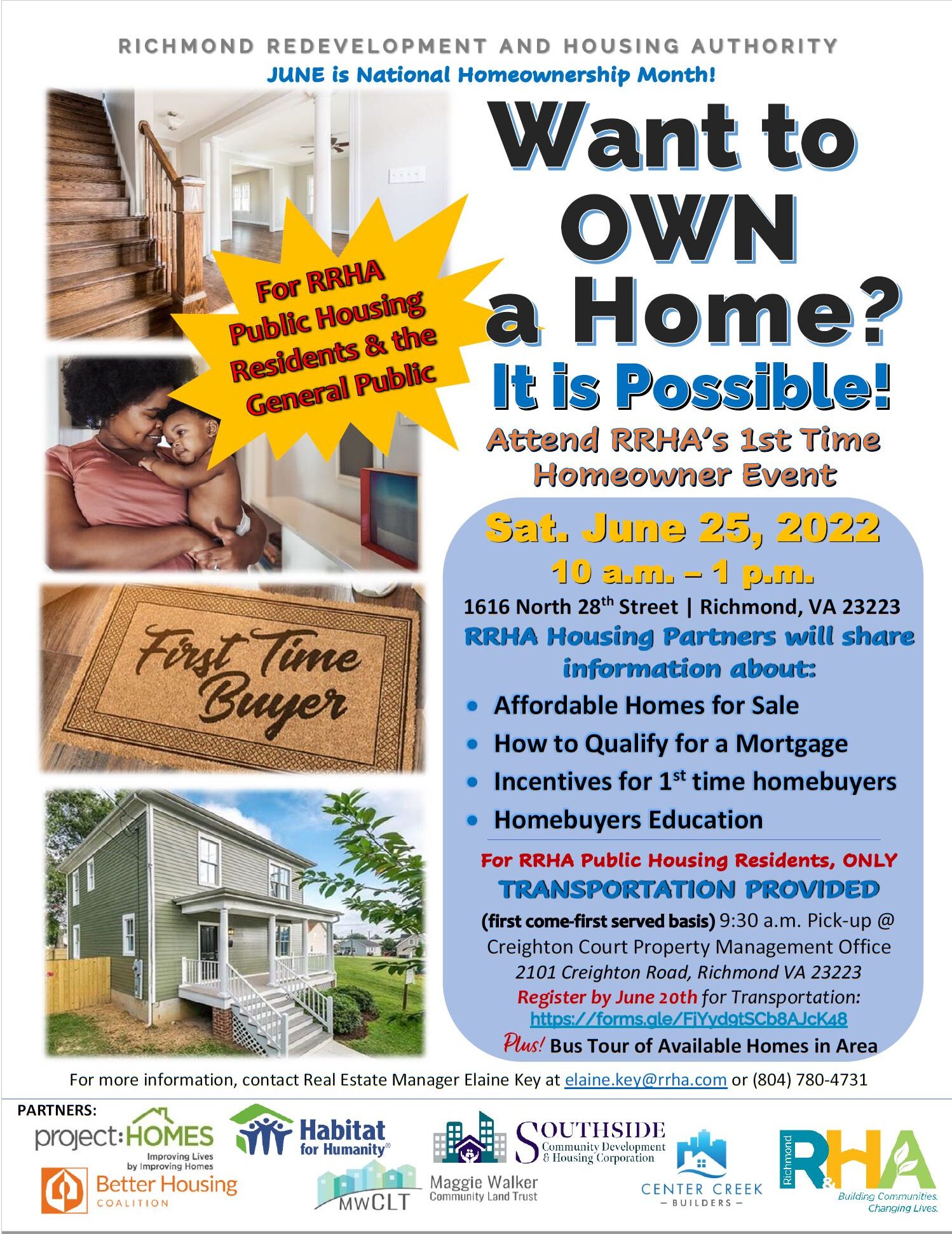 1st Time Homebuyer Event | Richmond Redevelopment & Housing Authority